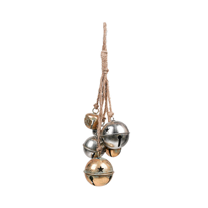Gold & Silver Sleigh Bells - Hanging Cluster – Storey Collection